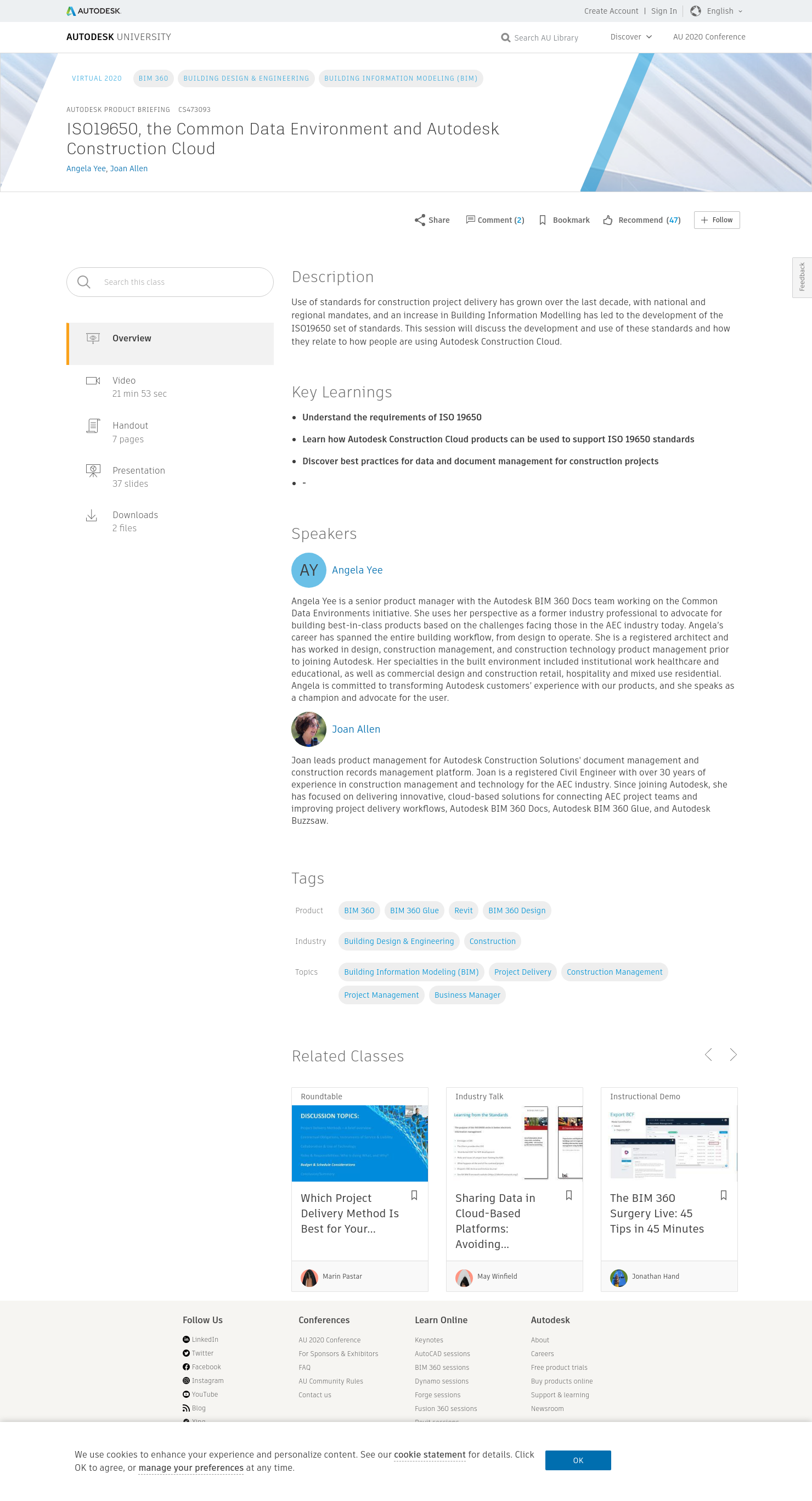 Webinar: ISO 19650 – the Common Data Environment and Autodesk ...