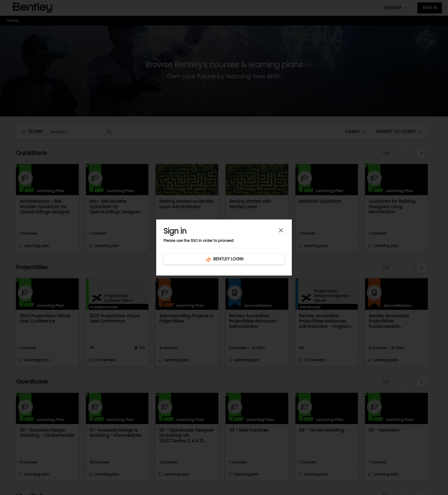 ProjectWise Learning Path | Bentley Systems