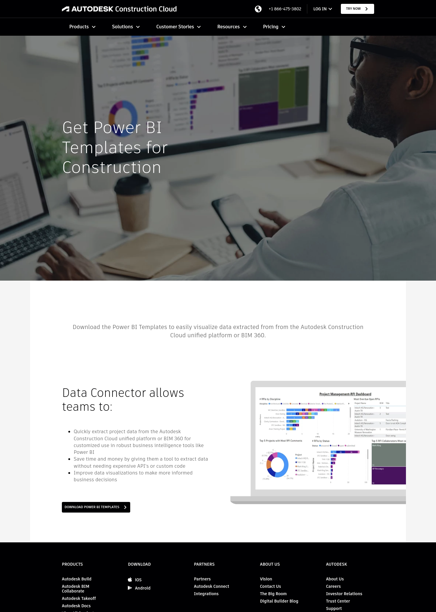 Construction Data Power BI Templates | Autodesk