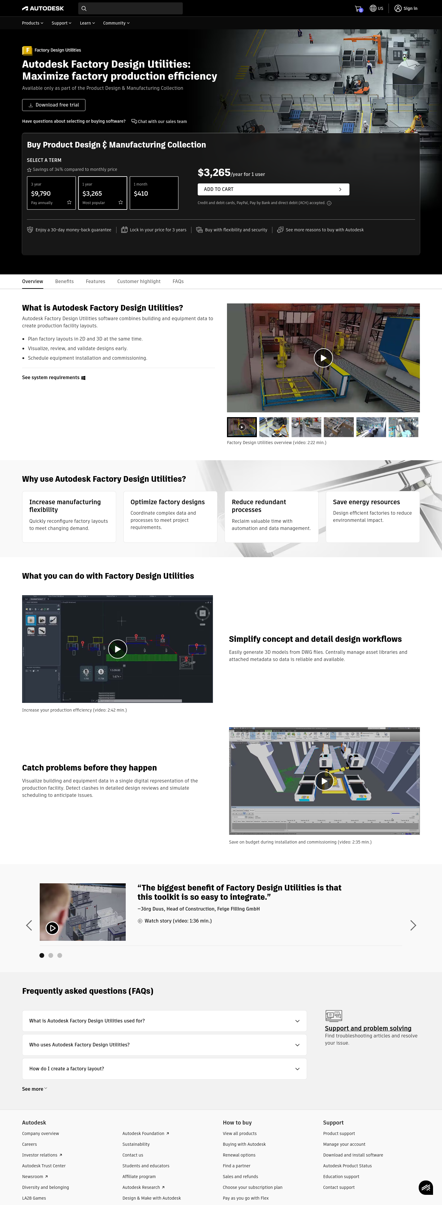 Autodesk Factory Design Utilities | Autodesk