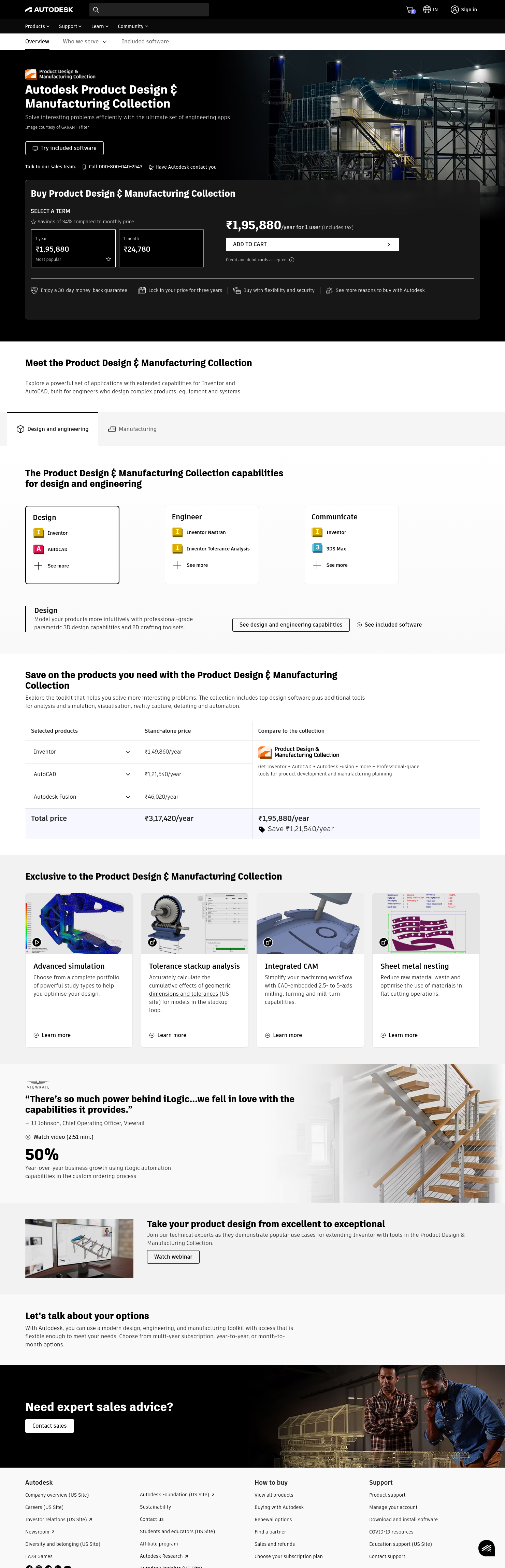Autodesk Product Design & Manufacturing (PDMC) Collection | Autodesk